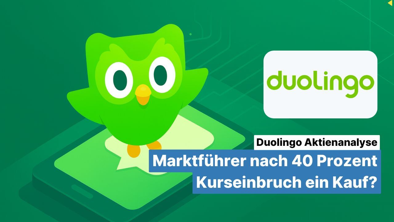 Duolingo Aktienanalyse: Marktführer nach 40 Prozent Kurseinbruch ein Kauf?
